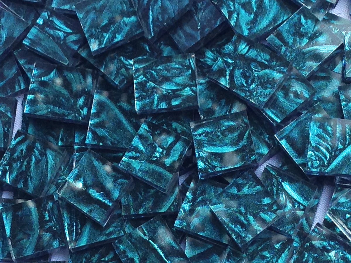 Van Gogh Glass Bluegreen Mosaic Stained Glass Tiles – Mosaic Tiles And More