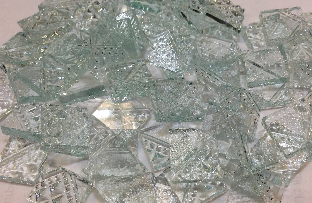 Clear Translucent Diamond – Mosaic Tiles And More