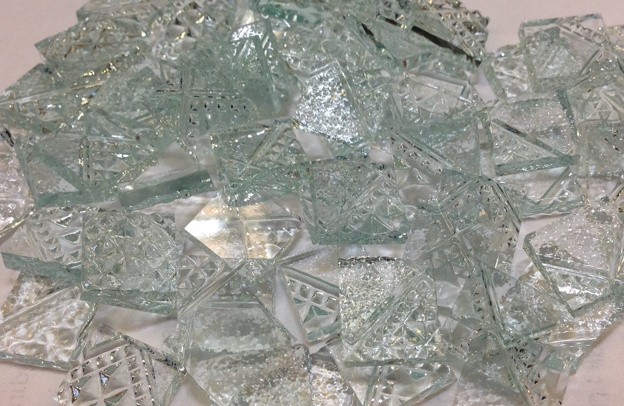 Clear Translucent Diamond – Mosaic Tiles And More