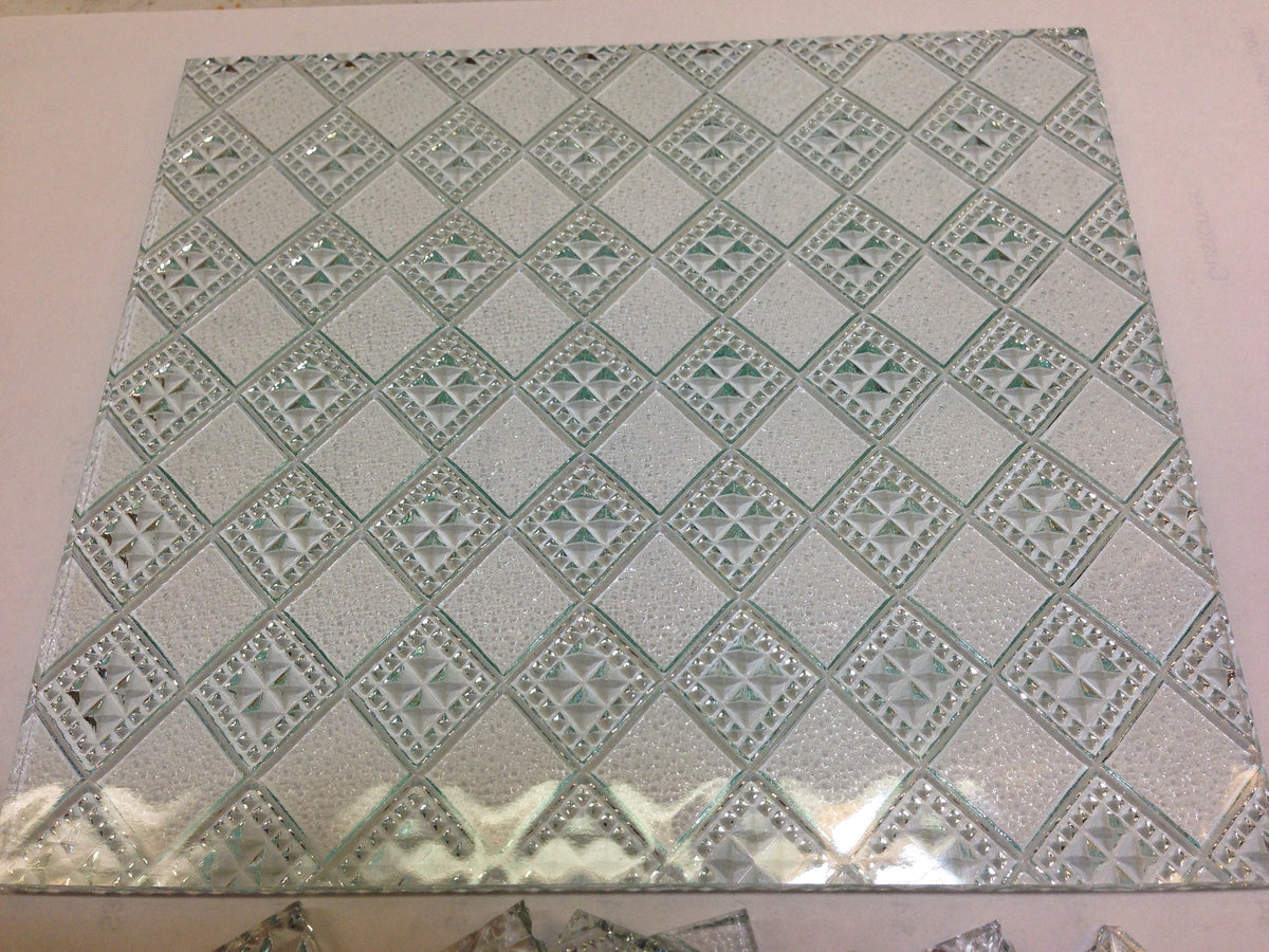 Clear Translucent Diamond – Mosaic Tiles And More